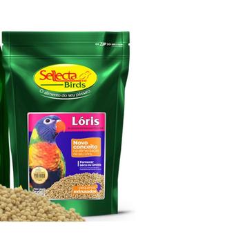 Ração Extrusada seca para Loris 500g - Sellecta Rovani - Outros Pets ...