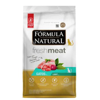 Ração Fórmula Natural Fresh Meat Light para Gatos Adultos 7Kg - Ração ...