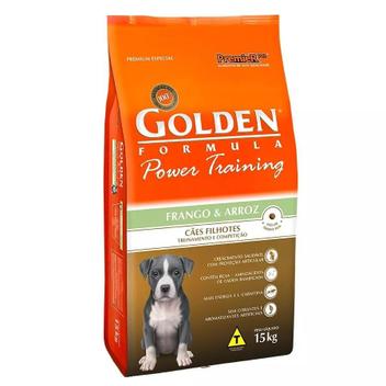 Ração Golden Power Training Cães Filhotes Frango E Arroz 15K - Premier ...