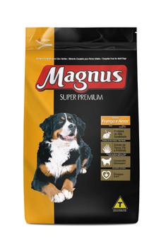 Ração Magnus Super Premium Sabor Frango e Arroz para Cães Adultos ...