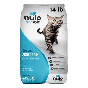 Ração Nulo Freestyle Adult Trim para Gatos - Salmão e Lentilha (6,35kg ...