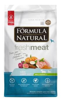Ração P/caes Adultos Fresh Meat Light Mini E Pequeno 2,5kg - Formula ...