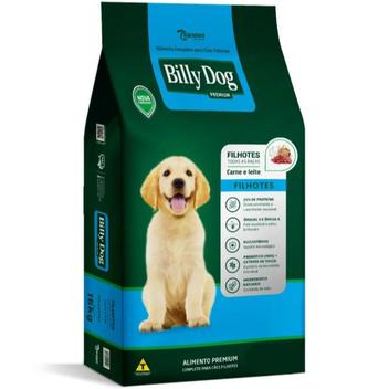 Ração Para Cachorro Filhote Billy Dog Ossinho Todas as Raças Carne e ...