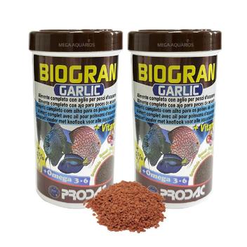 Ração Peixe Prodac Biogran Garlic 240G Suplemento Aquario - Outros Pets ...