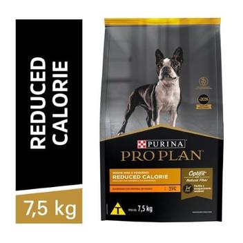 Ração Pro Plan Reduced Calorie Cães Adultos Raças Pequenas - 7,5kg ...