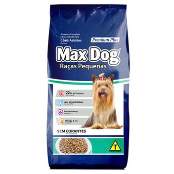 Ração Seca Max Dog para Cães Adultos Raças Pequenas - 12 Kg - Outros ...
