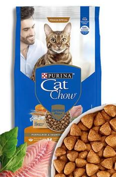 Ração Seca Nestlé Purina Cat Chow Adultos Defense Plus Peixe - Ração ...