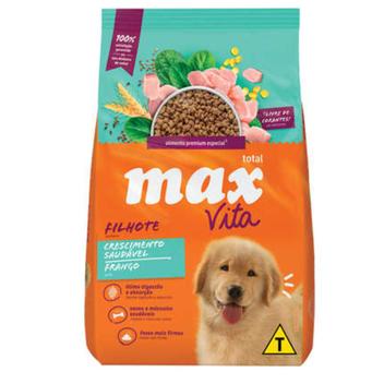 Ração Seca Total Max Dog Vita Crescimento Saudável Frango para Cães ...