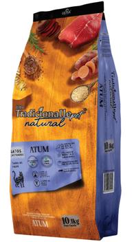 Racao Tradicionalle Natural High Premium Gato Castrado Atum 10,1 kg ...