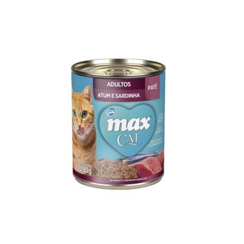 Ração Úmida Patê Gatos Carne E Frango Lata 280g Max Cat - Outros Pets ...