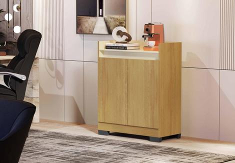 Rack Aparador Buffet Cantinho Café Retrô 2 Portas Ryzen Novo Modelo ...