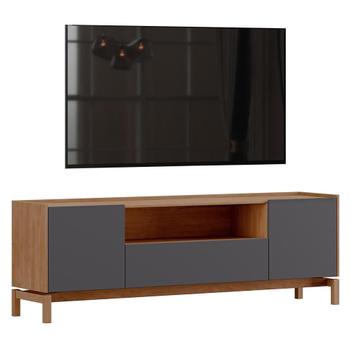 Rack Bancada Barcelona 180cm 2 Portas e 1 Gaveta - Finestra Móveis ...