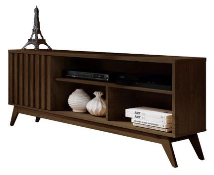 Rack / Bancada MAL 1.36m Estilo Retrô com Pés em Madeira e Acabamento ...