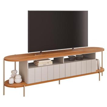 Rack Bancada Mônaco para TV até 70” - Permóbili - Rack - Magazine Luiza