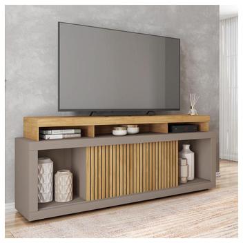 Rack Bancada Para TV até 70 Polegadas Sun Marrom Caemmun - Rack ...