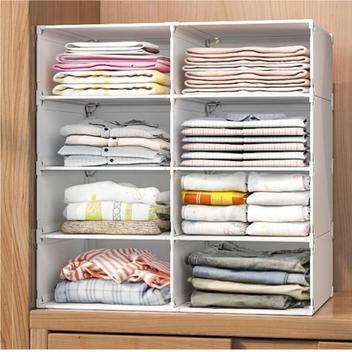 Rack de Guarda-Roupa de 4 Andares com 2 Colunas para Roupas ...