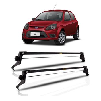 Rack de Teto Bagageiro Carro Ford Ka 08 a 13 2 Portas em Aço - VHIP ...