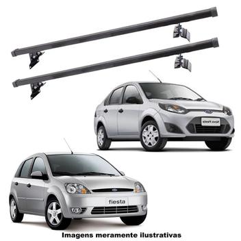 Rack De Teto Bagageiro Ford Fiesta Hatch E Sedan 2002 A 2014 - Rack e ...