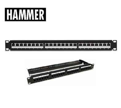 Rack Hammer Patch Panel 24P - Rj-45 Cat.6E - 1U - 19 - Patch Panel ...