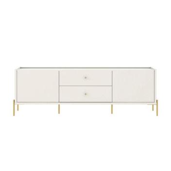 Rack Jasper Off White Fosco Base Dourado 1,80 MT - 69770 - Sun House ...