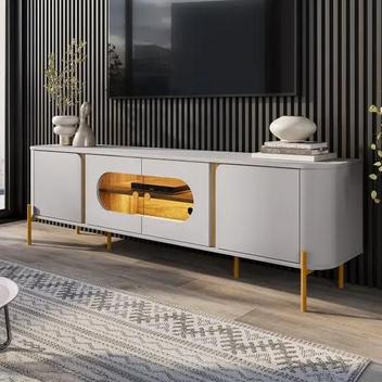 Rack juquehy off/nat la 180 tv de até 75 polegadas - bechara - Rack ...