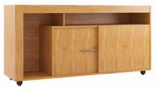 Rack Lugano Super Vieiro - Mel - Rack - Magazine Luiza