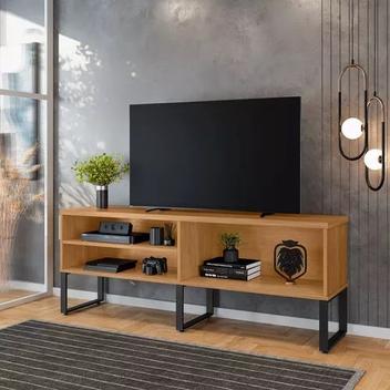 Rack Moderno Estilo Industrial Para Sala E Quarto Luxo Moderno Tv até ...