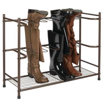 Rack Organizador de Botas MDesign - Capacidade para 6 Pares - Sapateira ...