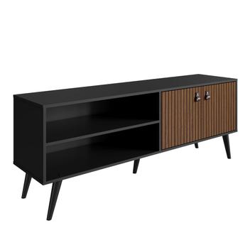 Rack para Sala Amber 02 Portas Amber GenialFlex 3902 - Rack - Magazine ...