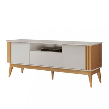 Rack para TV Até 75 Polegadas 2 Portas 1 Gaveta 180cm Ripado Morgan EDN Móveis - Rack - Magazine ...