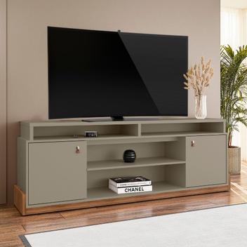 Rack para TV até 75 Polegadas 2 Portas com Rodízios Montana Mobler ...