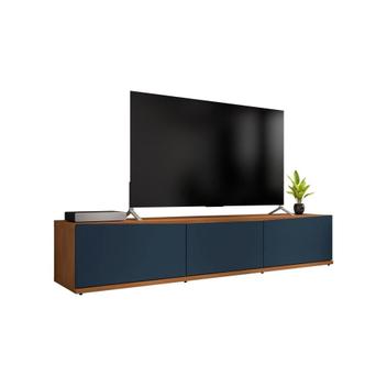 Rack para TV Lille Cedro Azul Cobalto - Mais de Casa - Rack - Magazine ...