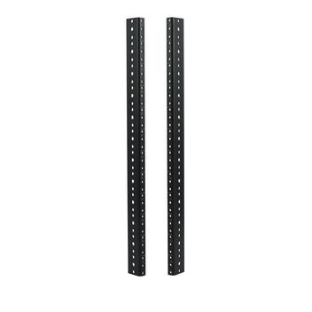 Rack Rails Gator GRW-RACKRAIL-12U 12U par de aço de 3 mm - Perfil para ...