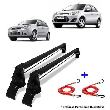Rack Teto + 2 Elasticos Ford Fiesta Rocam Ano 02/14 Sedan / - Vhip ...