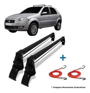 Rack Teto Bagageiro + 2 Elasticos Palio 4 Ptas Ano 96/16 - Vhip - Rack e Travessa de Teto ...