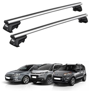 Rack Teto P/ Carro Citroen Thule Smartrack Xt Alumínio Prata - Rack e ...