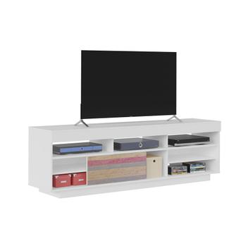 Rack Treviso Branco com Antique para TV até 47 polegadas, pés com ...