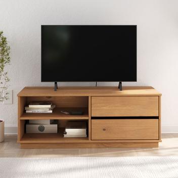 Rack Tv 40 Polegadas Sala 2 Gavetas 2 Nichos Madeirado - IDIMEX - Rack ...