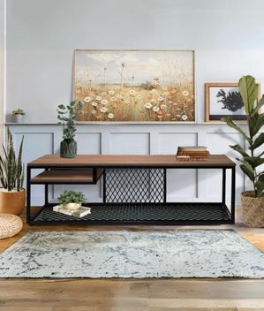 Rack Vanguardia 120 cm Estilo Industrial - Casa Quentinha - Racks e ...