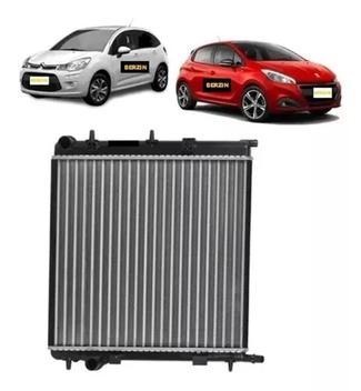 Radiador Peugeot 208 Allure 1.5 Mec 2013 2014 2015 2016 - VARIADOS SKU ...