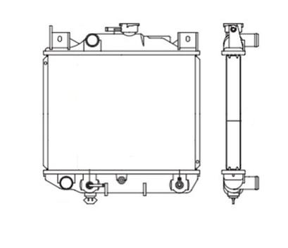 Radiador suzuki swift 1.0 1.3 sem ar 1993 1994 a 1998 notus - Radiador ...