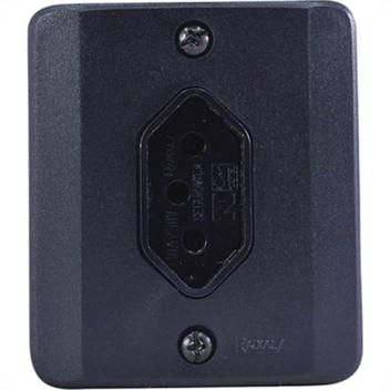 Radial Sistema X Rad.Black C/Pl 1Tomada 10A - Módulo de Interruptor ...