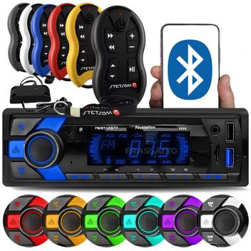 Radio Automotivo Sem Toca Cd Mp3 Player Bluetooth Usb Display Colorido - First Option - Som ...