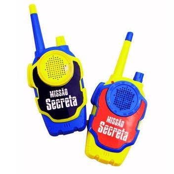 Rádio Comunicador Infantil Missão Secret Walk Talk Brinquedo - Toys ...