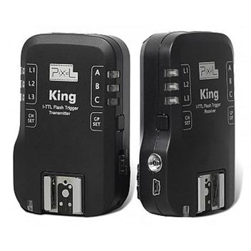 Radio Flash E-ttl Transmissor E Receptor Para Nikon Kingflash (e-ttl ...