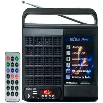 Radio Motobras RM-FBUCG11AC - Rádio Portátil - Magazine Luiza