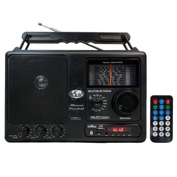 Rádio Motobras RM-PFT122AC 12 Faixas Bluetooth USB Pt Bivolt - Rádio ...