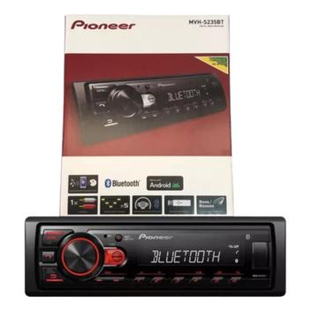 Rádio Pioneer MP3 Player Som Automotivo Bluetooth Usb RCA Radio FM ...