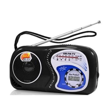 Radio Portatil Am Fm De Bolso Preto Fone De Ouvido P2 Preto - Lehmox ...