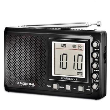 Radio Portatil Am fm Mondial Sw - Rádio Portátil - Magazine Luiza
